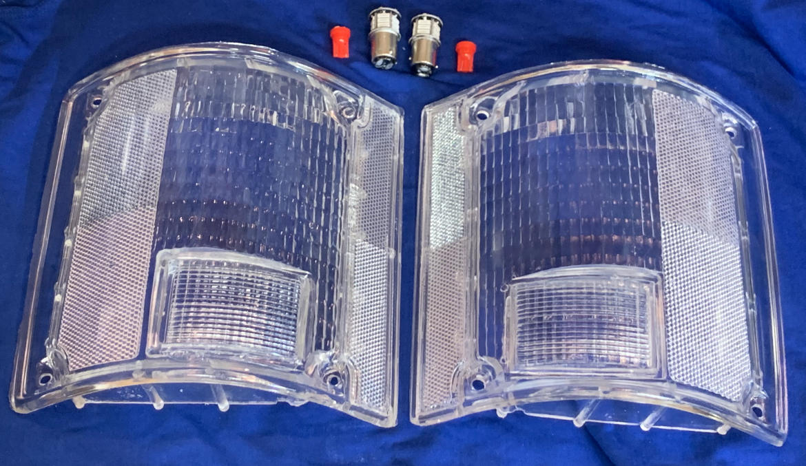 Tail light Lenses 1973 – 1991 Chevy GMC Pickup Suburban Jimmy Blazer C ...