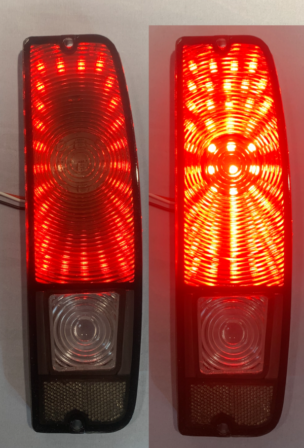 Ford F-Series Trucks 1967-1972 and Bronco 1967-1977 Tail Light Lenses ...